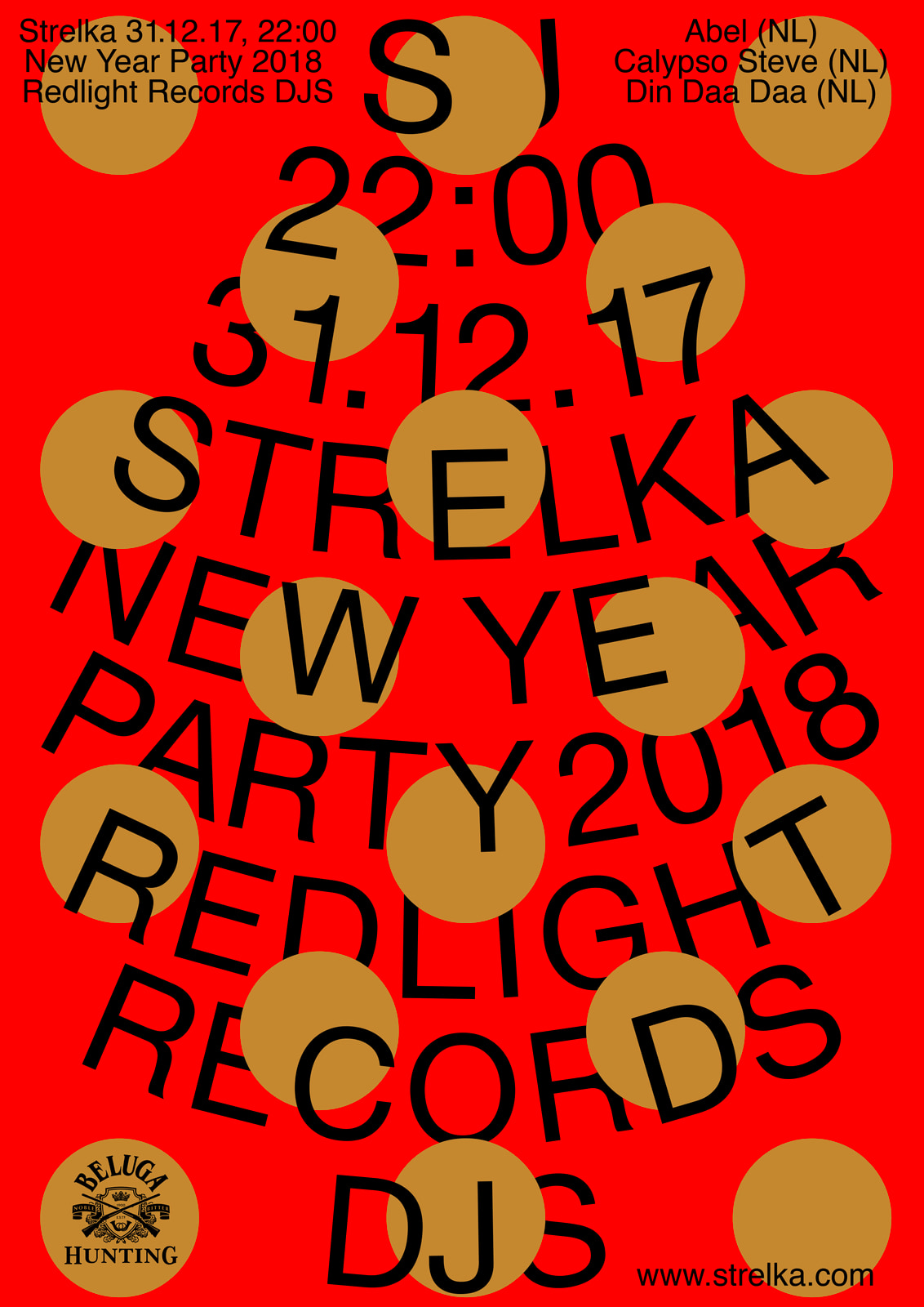 “Strelka ”, 2017, by Anna Kulachek - typo/graphic posters