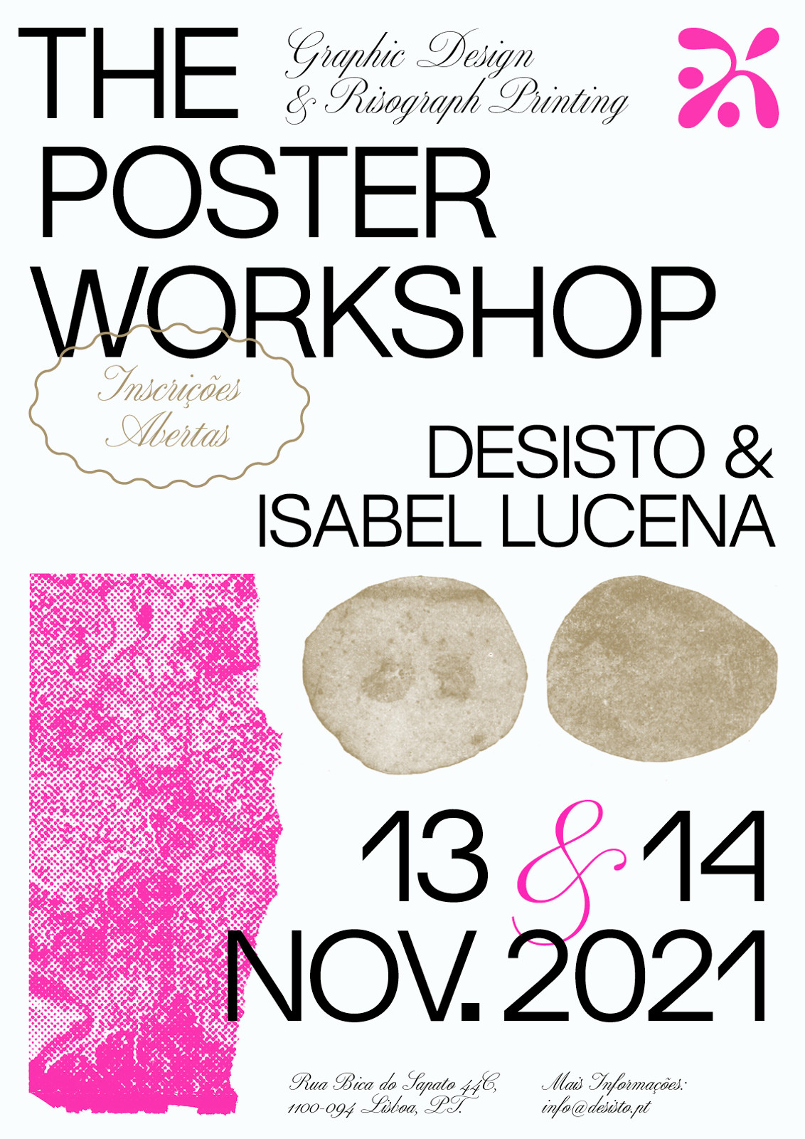 “RISO Workshop " Telefone Estragado"”, 2021, by Desisto - typo/graphic posters