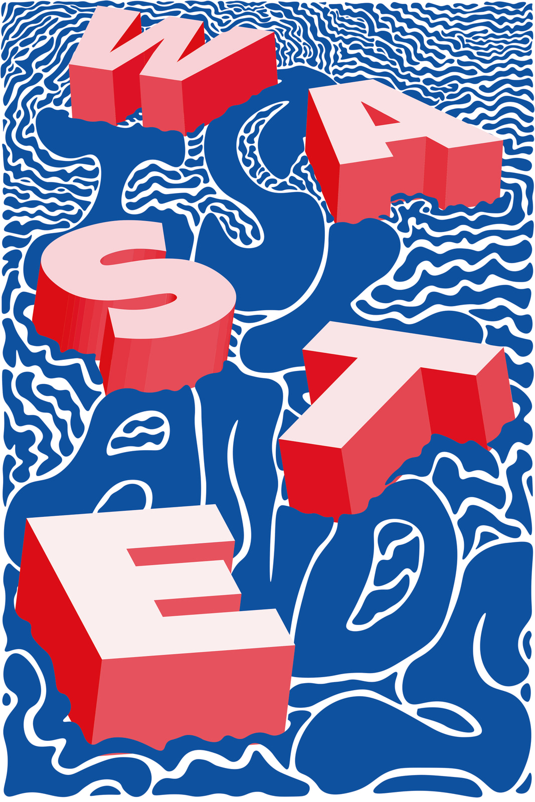 “WASTE ISLANDS”, 2019, by Michael Speranza, Emanuel Heim - typo/graphic ...