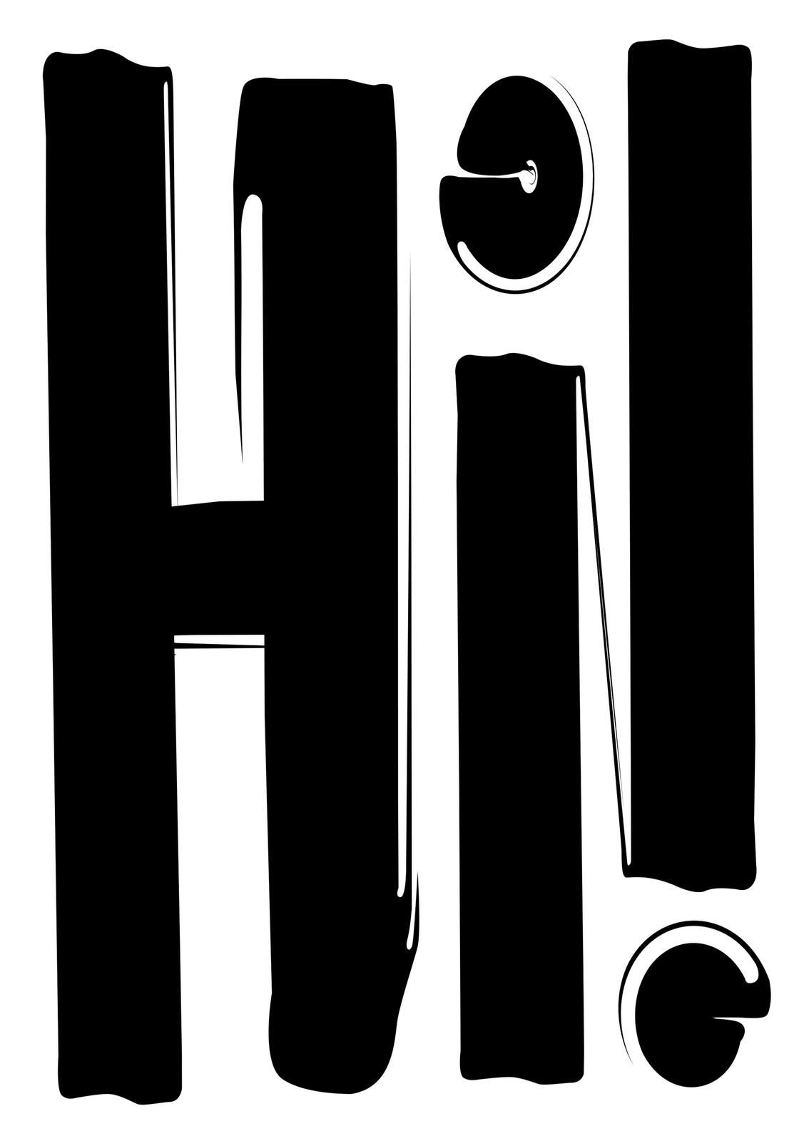 “Brainwash”, 2018, by Michael Speranza - typo/graphic posters