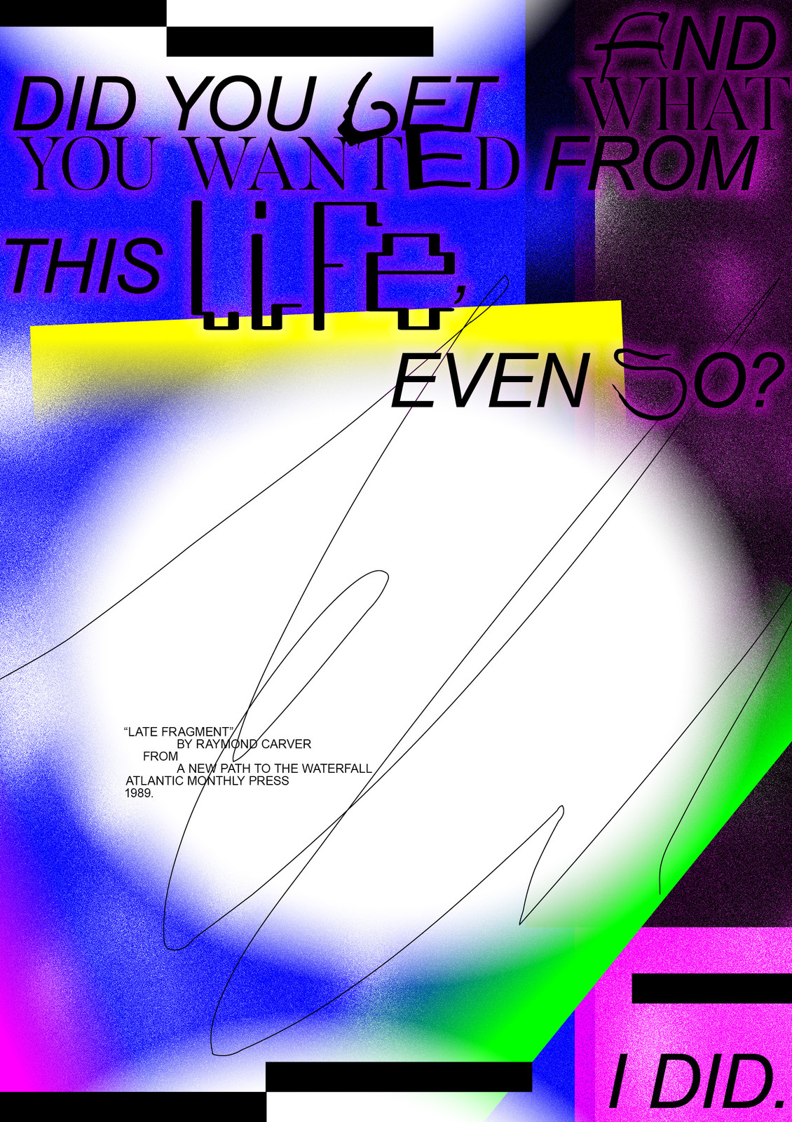 “All About Love”, 2022, by Studio Hik - typo/graphic posters