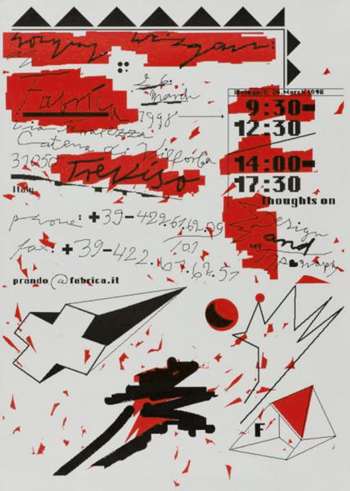 “01 weingart”, by wolfgang weingart - typo/graphic posters
