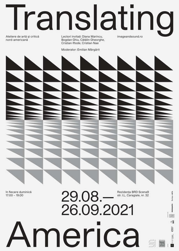 “Translating America”, 2021, by bogdan ceausescu - typo/graphic posters