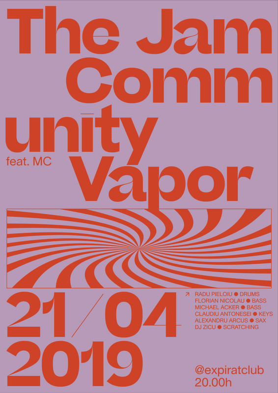 “The Jam Community”, 2019, by bogdan ceausescu - typo/graphic posters