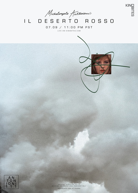“Antonioni 111”, 2023, by Carilla Karahan - typo/graphic posters