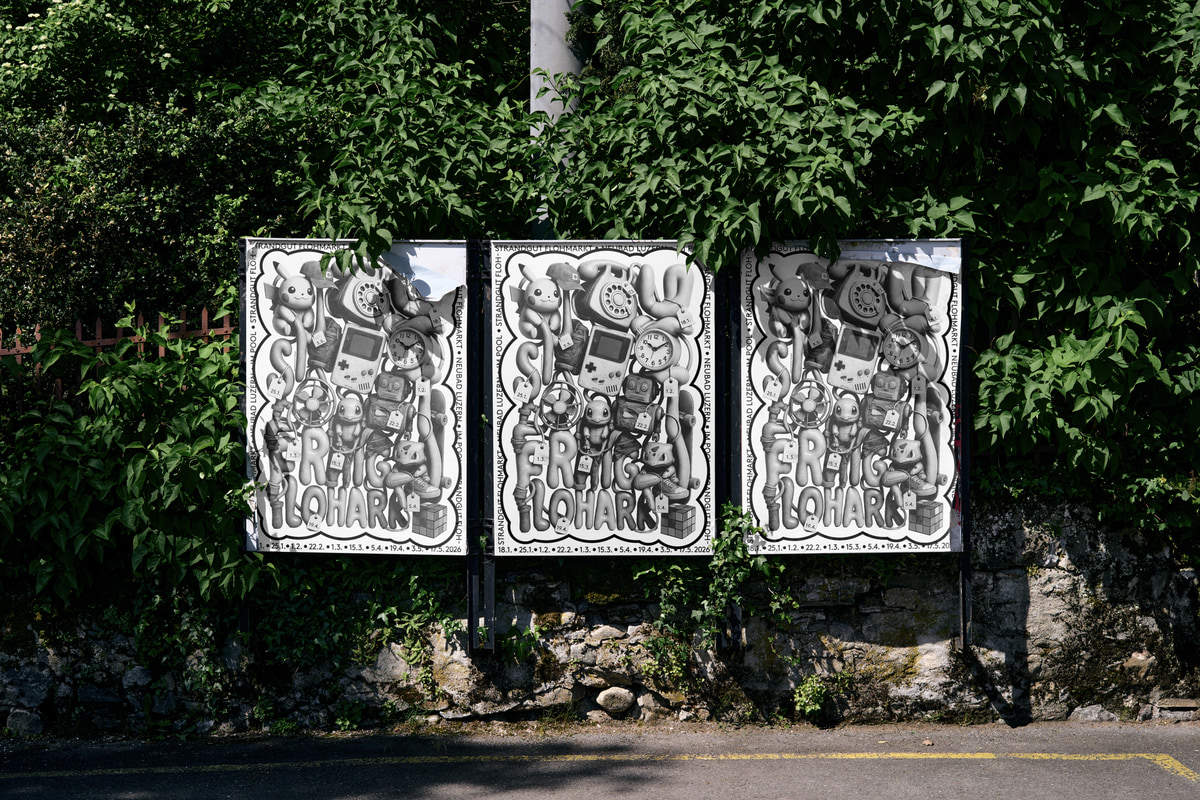 “Strandgut Flohmarkt – Neubad Luzern 2025”, 2025, by Michael Speranza ...