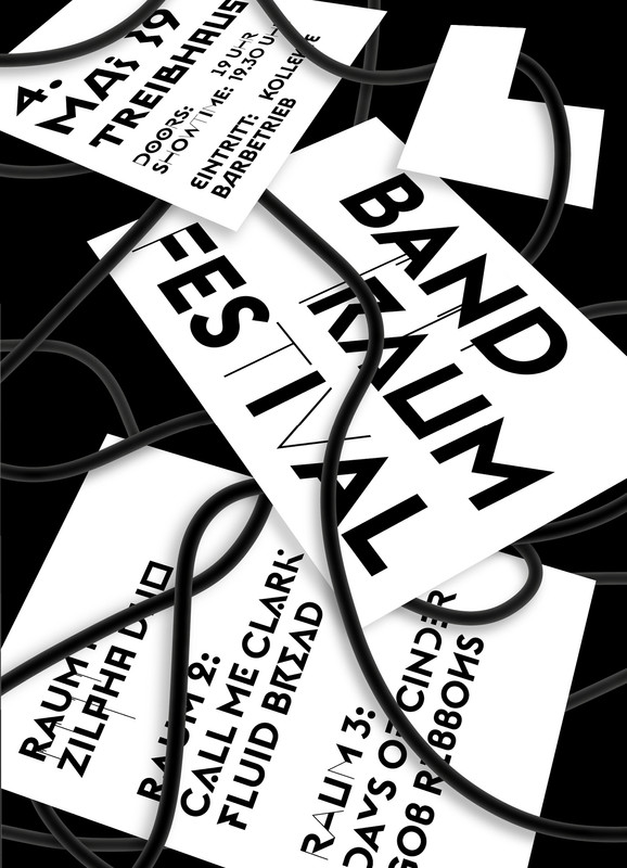 “Klappe die Erste!”, 2015, by Michael Speranza - typo/graphic posters