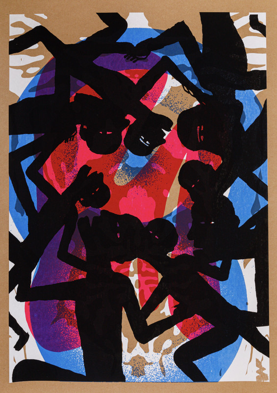 “RAUSCH ”, 2015, by Markus Lange and Lars Harmsen (Poster Rex) together ...