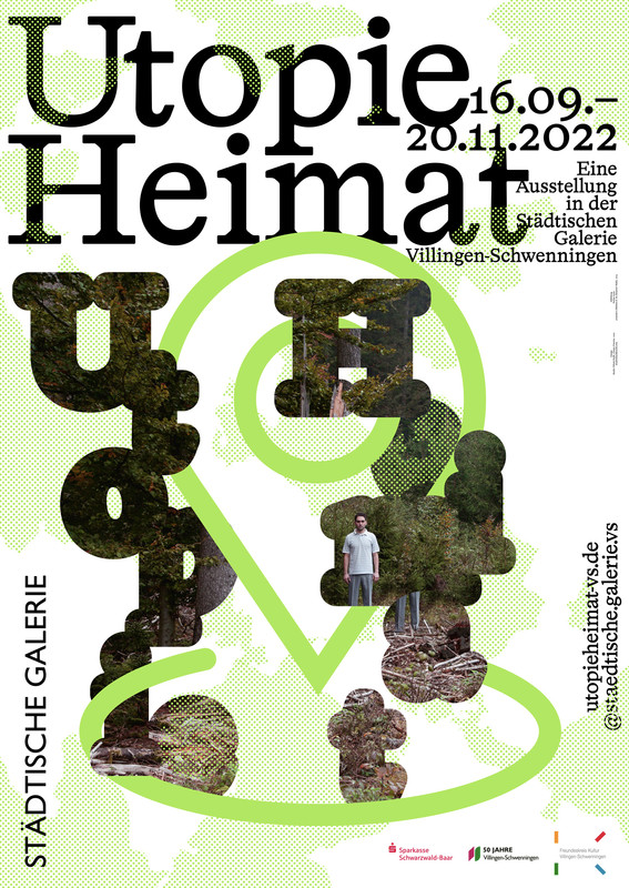 “Utopie Heimat”, 2022, by Studio Tillack Knöll - typo/graphic posters