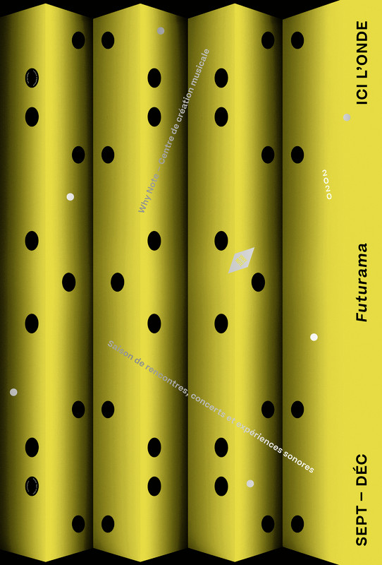 “why note”, 2021, by Atelier Tout va bien - typo/graphic posters