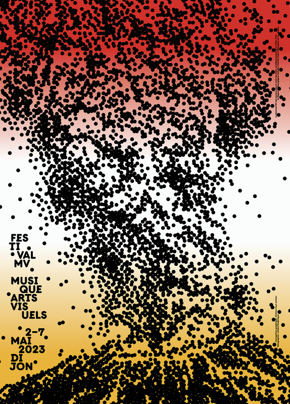 “Festival MV #10”, 2023, by Atelier Tout va bien - typo/graphic posters