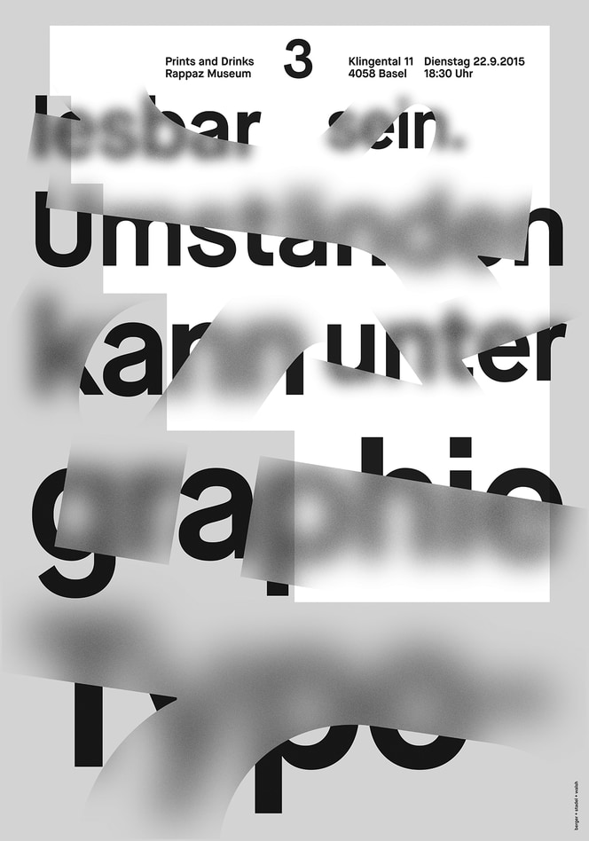 berger + Co. - typo/graphic posters