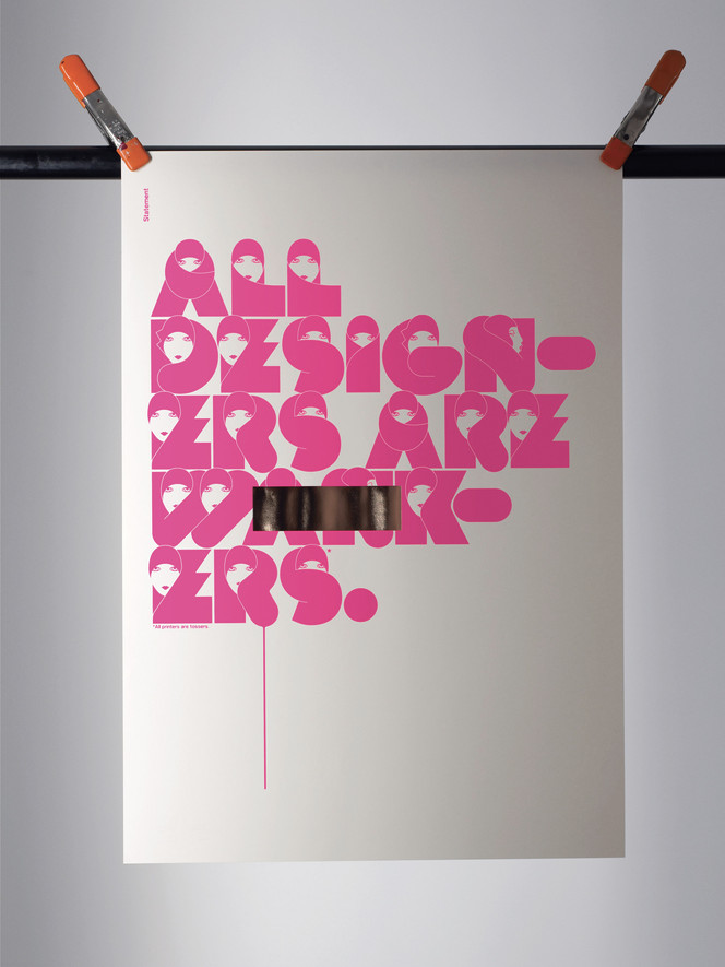 Studio Build - typo/graphic posters