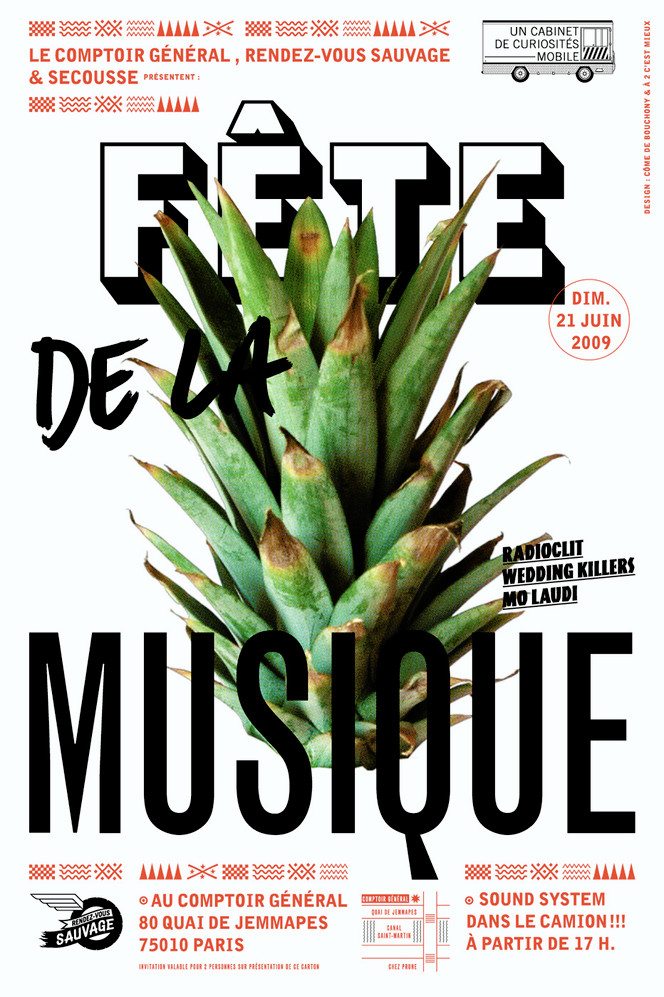 côme de bouchony - typo/graphic posters