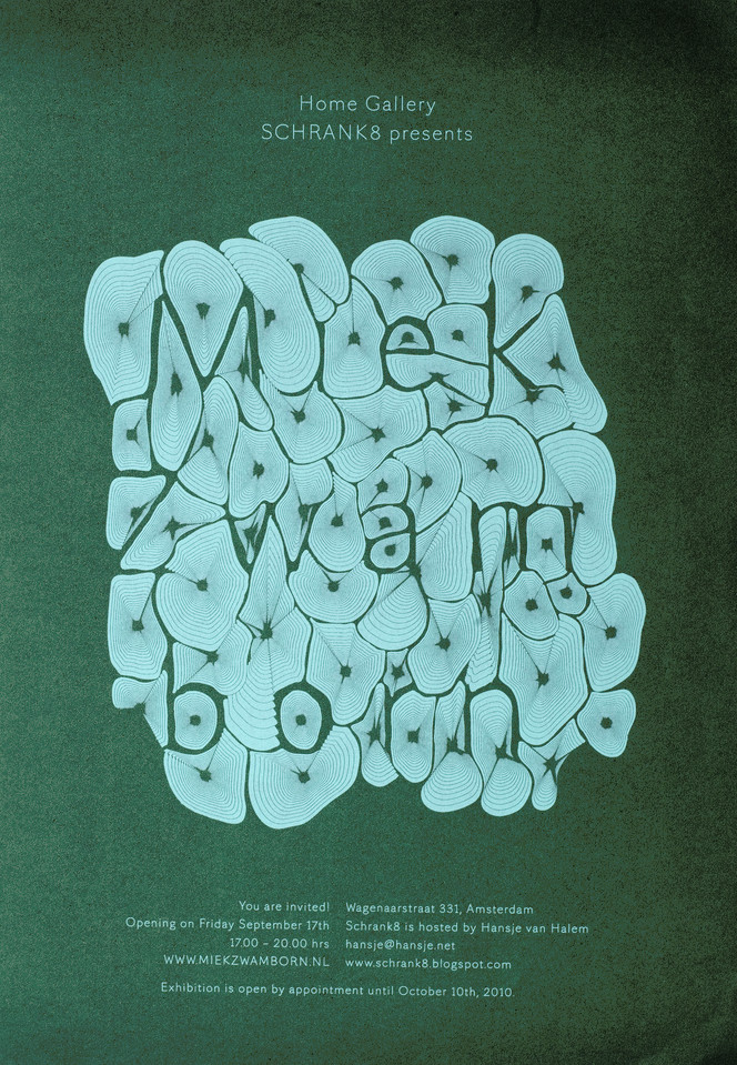 hansje van halem - typo/graphic posters