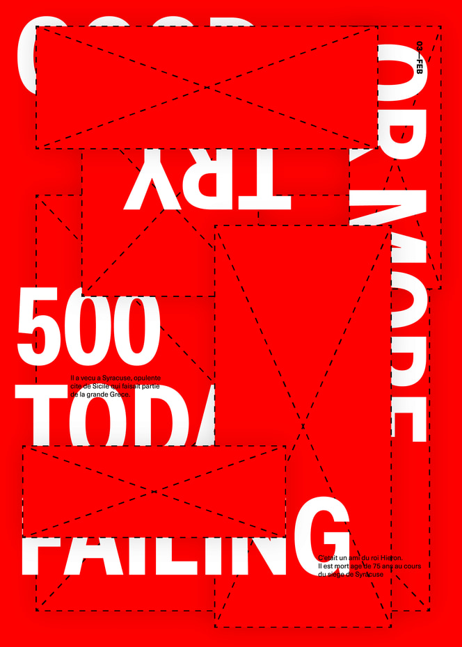 joreld dhamo - typo/graphic posters
