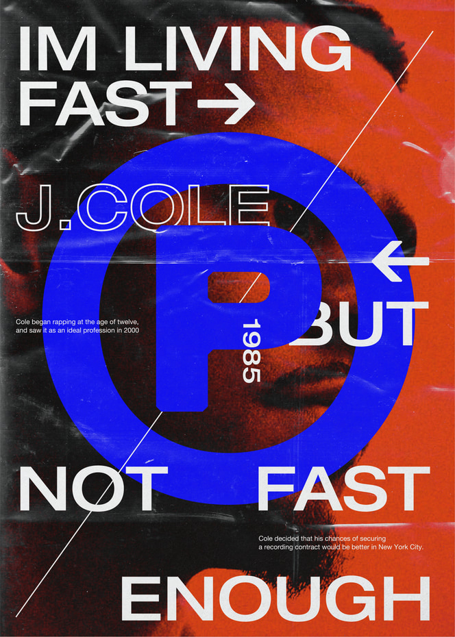 joreld dhamo - typo/graphic posters