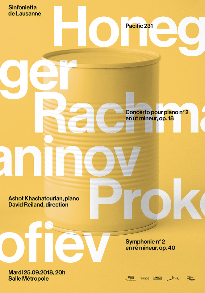 “Sinfonietta – Sangria”, 2019, by Juuni - typo/graphic posters