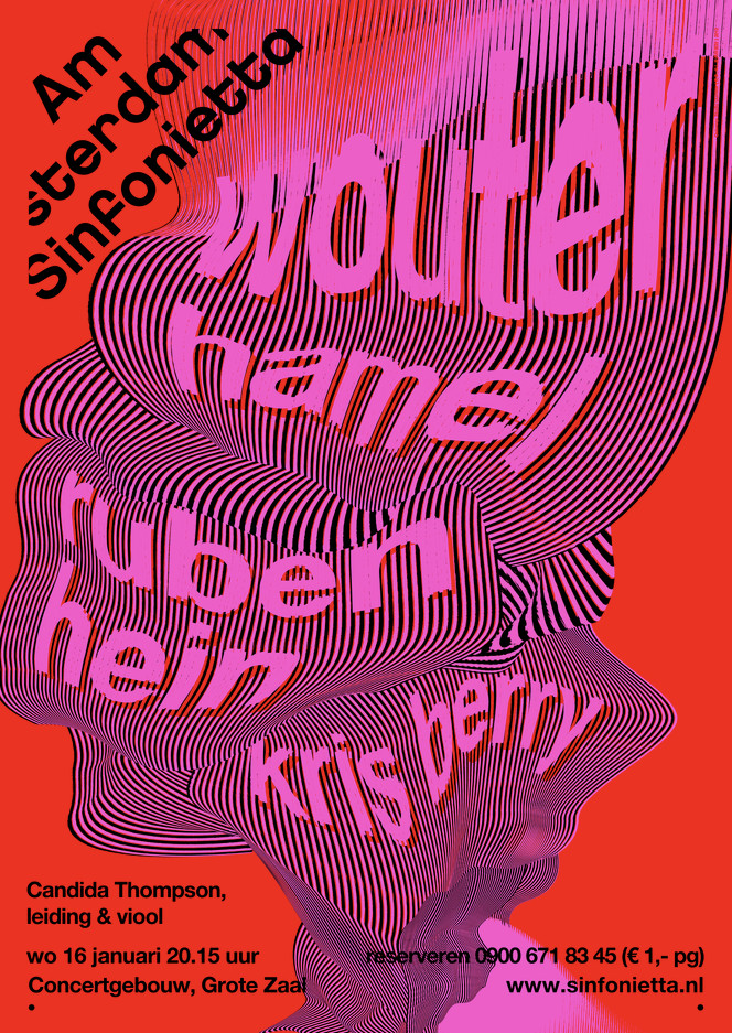 “Lunar Fest”, 2024, by Studio Kekfeng - typo/graphic posters