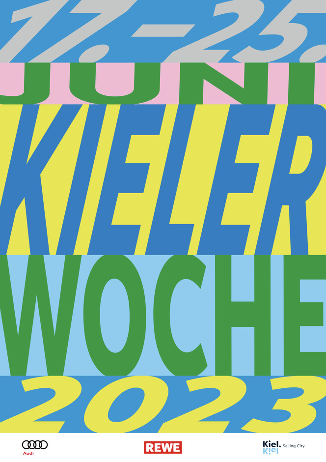Kieler Woche - typo/graphic posters
