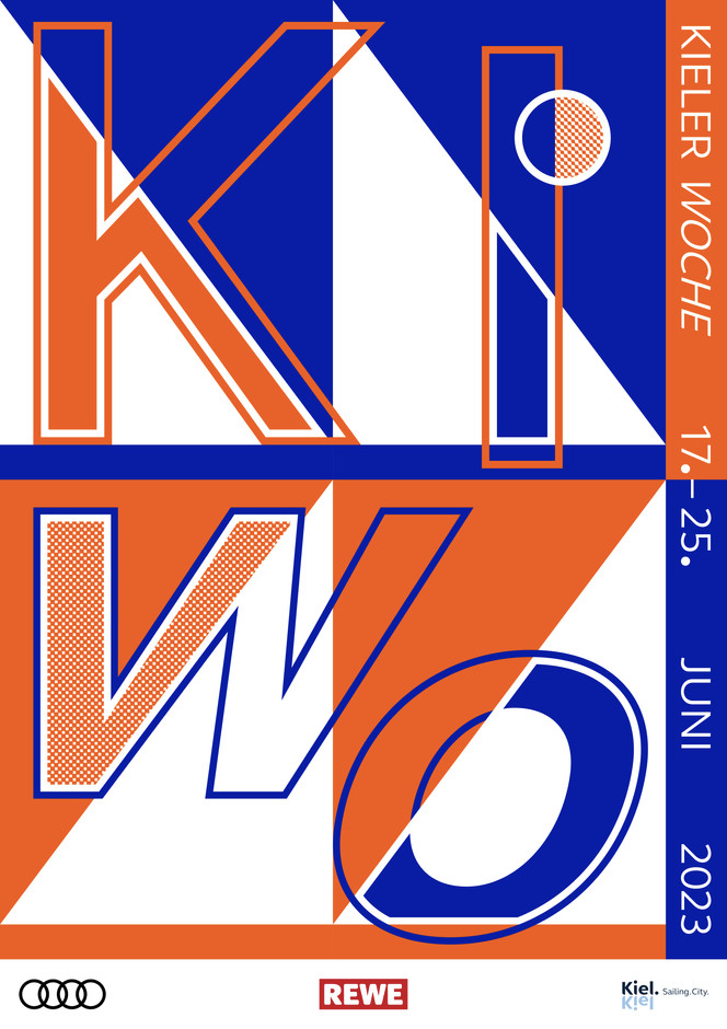 Kieler Woche - typo/graphic posters