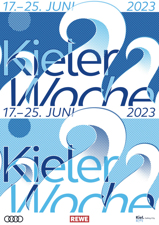 Kieler Woche - typo/graphic posters