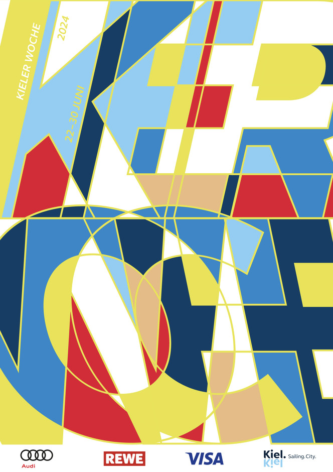 Kieler Woche - typo/graphic posters