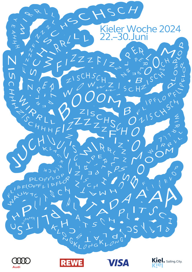 Kieler Woche - typo/graphic posters