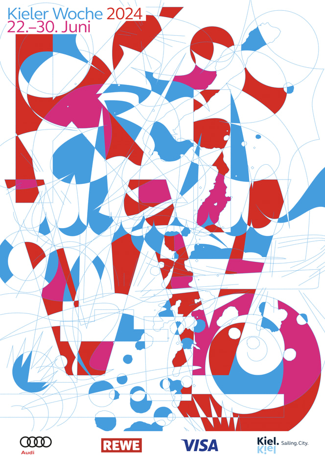 Kieler Woche - typo/graphic posters