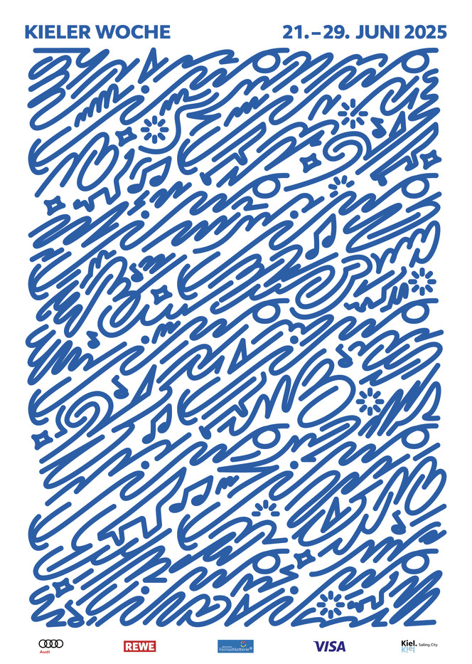 Kieler Woche - typo/graphic posters