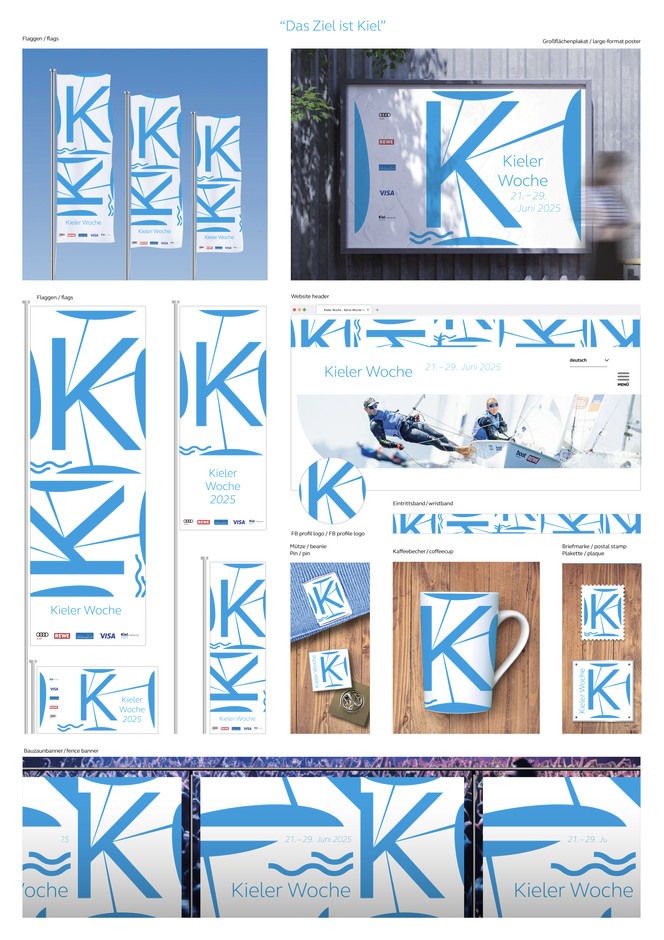 Kieler Woche - typo/graphic posters