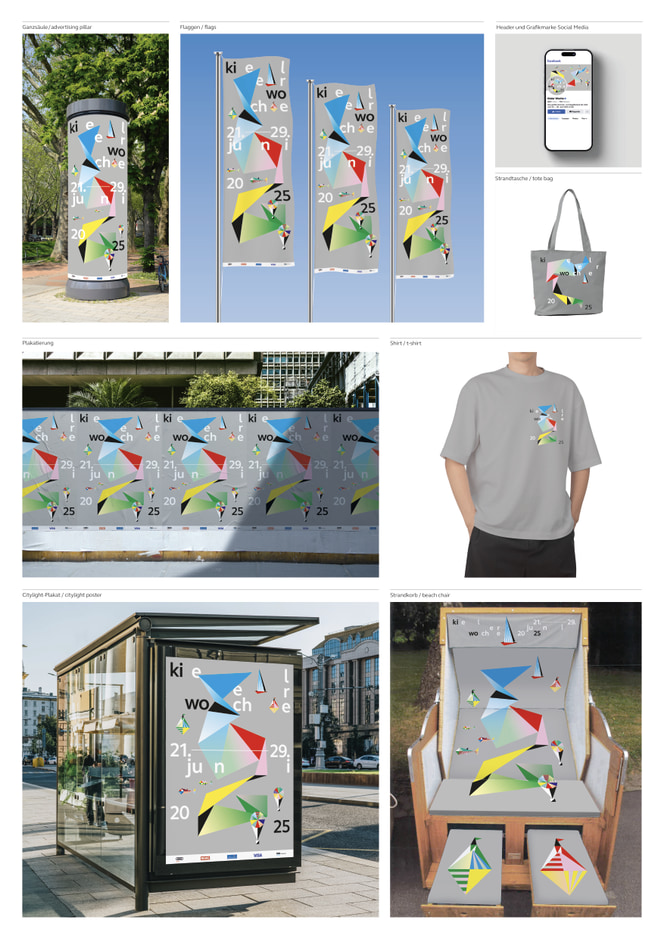 Kieler Woche - typo/graphic posters
