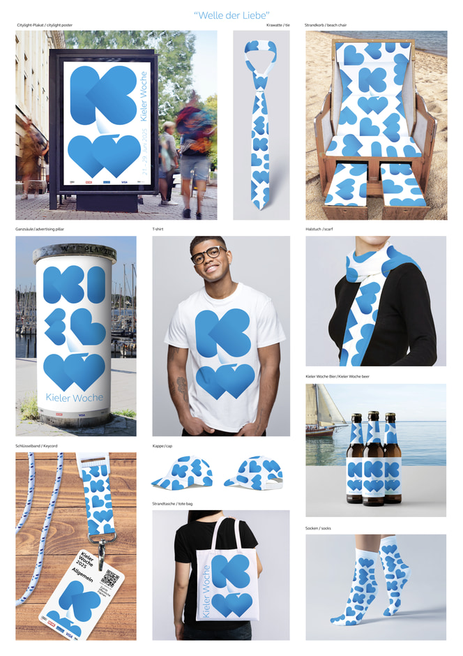 Kieler Woche - typo/graphic posters