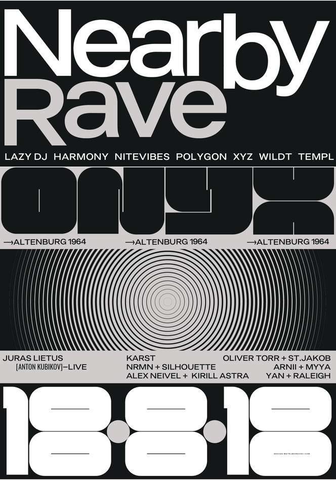 Matěj Moravec - typo/graphic posters