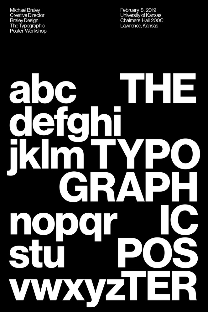 Braley Design - typo/graphic posters