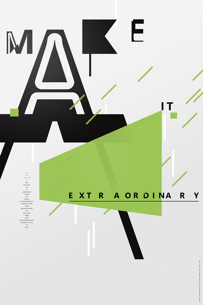 Non-Format - typo/graphic posters