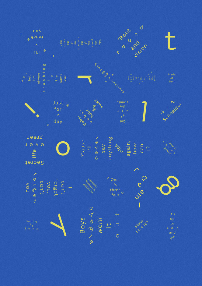 Non-Format - typo/graphic posters