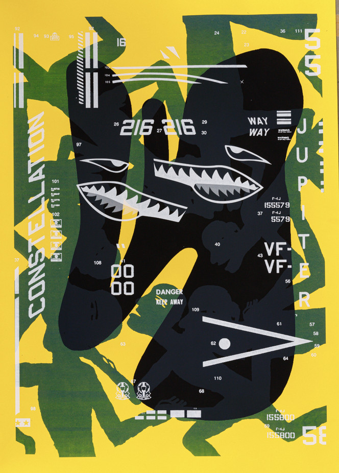 “RAUSCH”, 2015, by Markus Lange and Lars Harmsen (Poster Rex) together ...