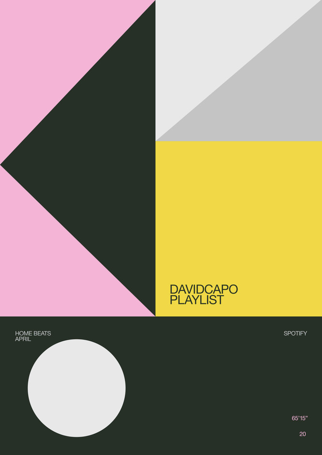 “Rhythm Cult 4th years”, by Quim Marin - typo/graphic posters