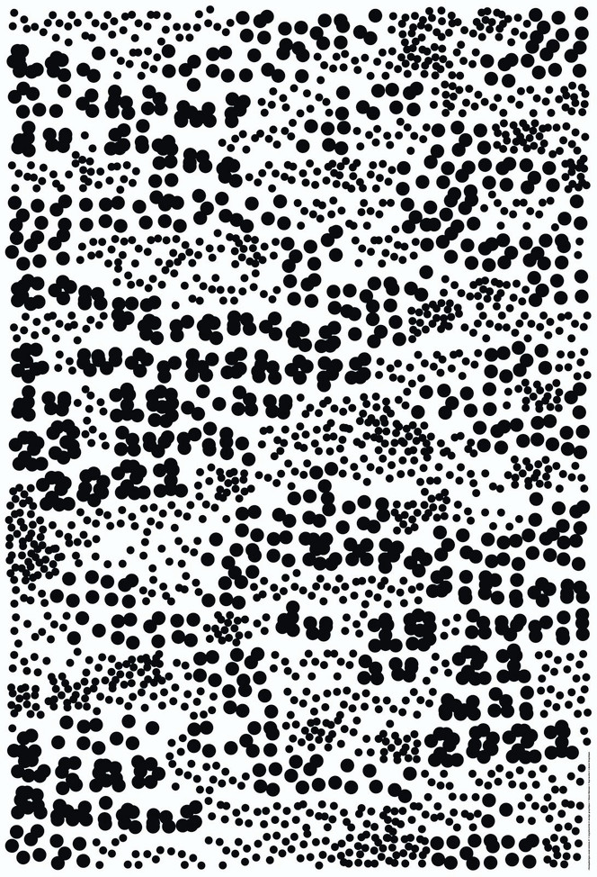 “Puces Typo #13”, 2023, by Simon Renaud - typo/graphic posters