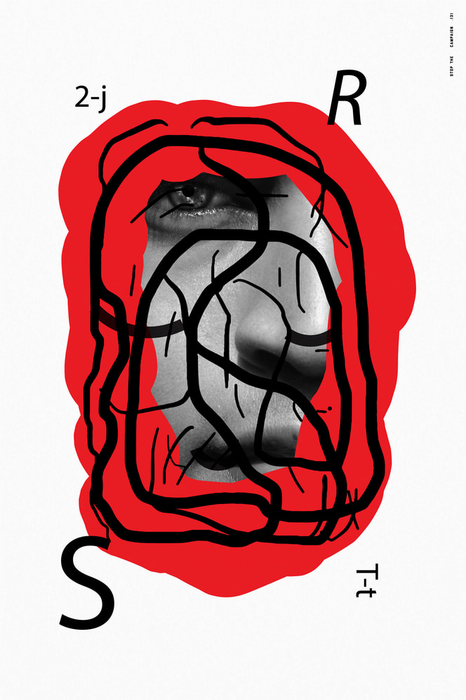 stop the campaign - typo/graphic posters