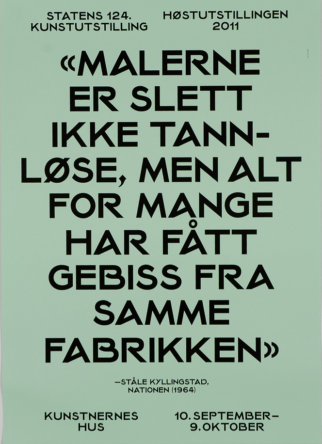 NODE Berlin Oslo - typo/graphic posters