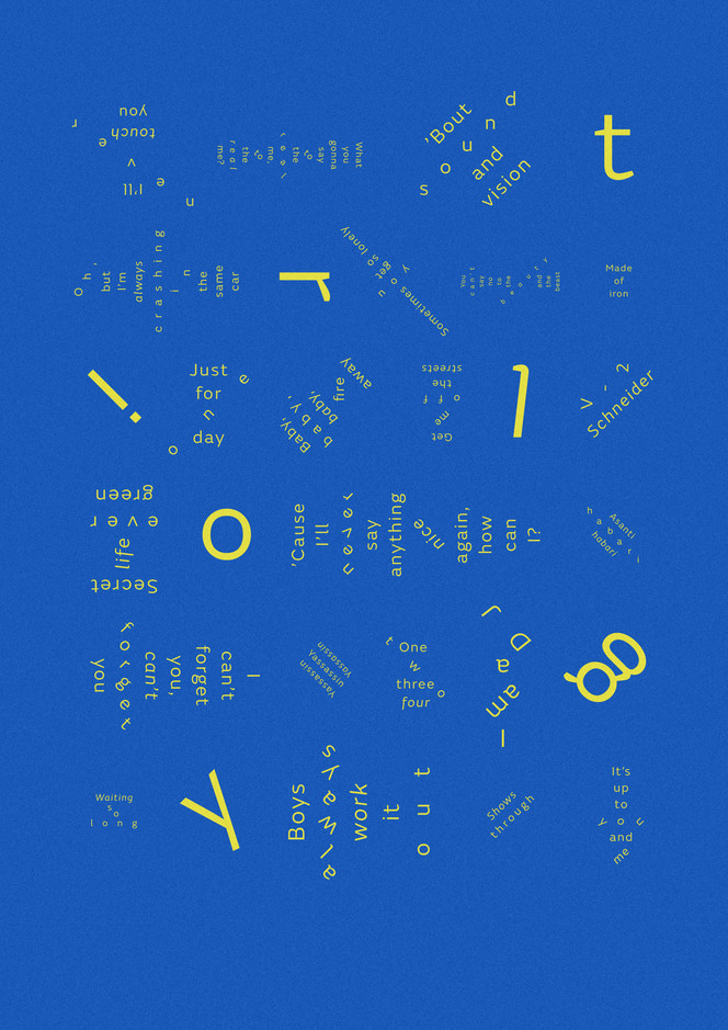 Non-Format - typo/graphic posters