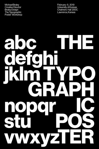 Braley Design - typo/graphic posters