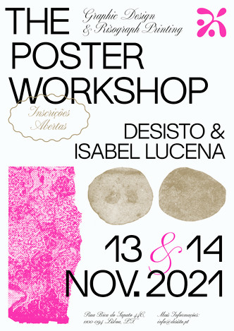 “RISO Workshop " Telefone Estragado"”, 2021, by Desisto - typo/graphic posters