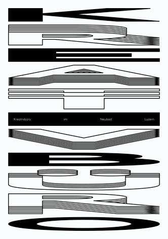 “Dachs”, 2022, by sam steiner, lea huser - typo/graphic posters