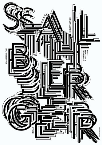 sam steiner - typo/graphic posters